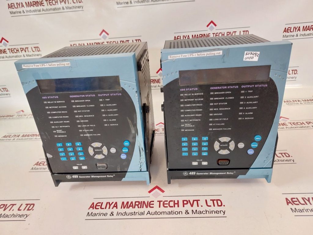 GE MULTILIN 489 GENERATOR MANAGEMENT RELAY - Aeliya Marine