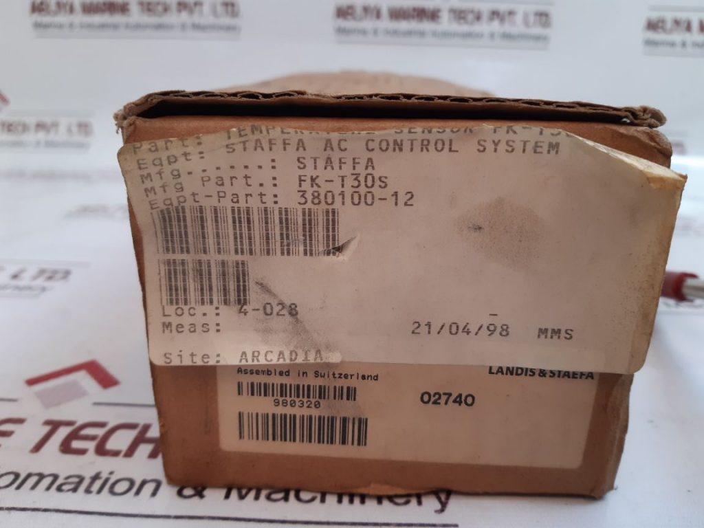 LANDIS & STAEFA FK-T30S TEMPERATURE SENSOR - Aeliya Marine