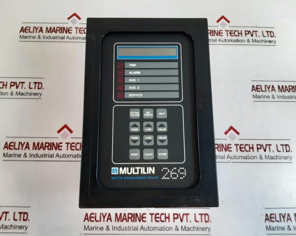 MULTILIN 269-100P-240VAC MOTOR MANAGEMENT RELAY 0502-0002 - Aeliya Marine