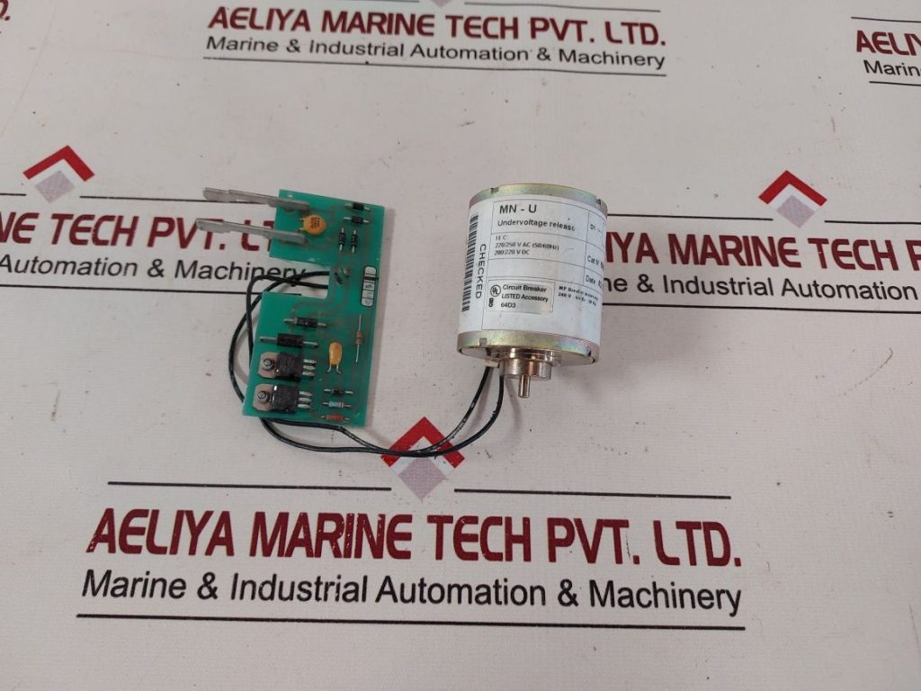 MN-U MP BREAKER ACCESSORY UNDERVOLTAGE RELEASE FOR MASTERPACT CIRCUIT ...