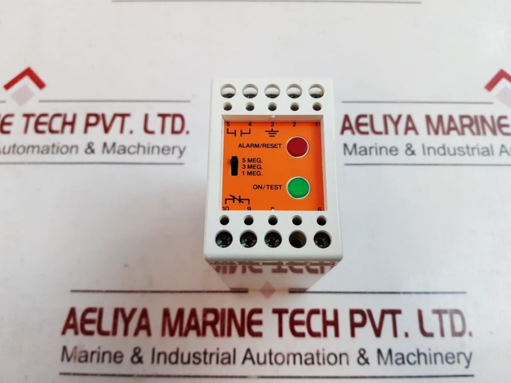 MSE CANADA MOTOSAFE M-603-IND INSULATION MONITOR MG-600 - Aeliya Marine