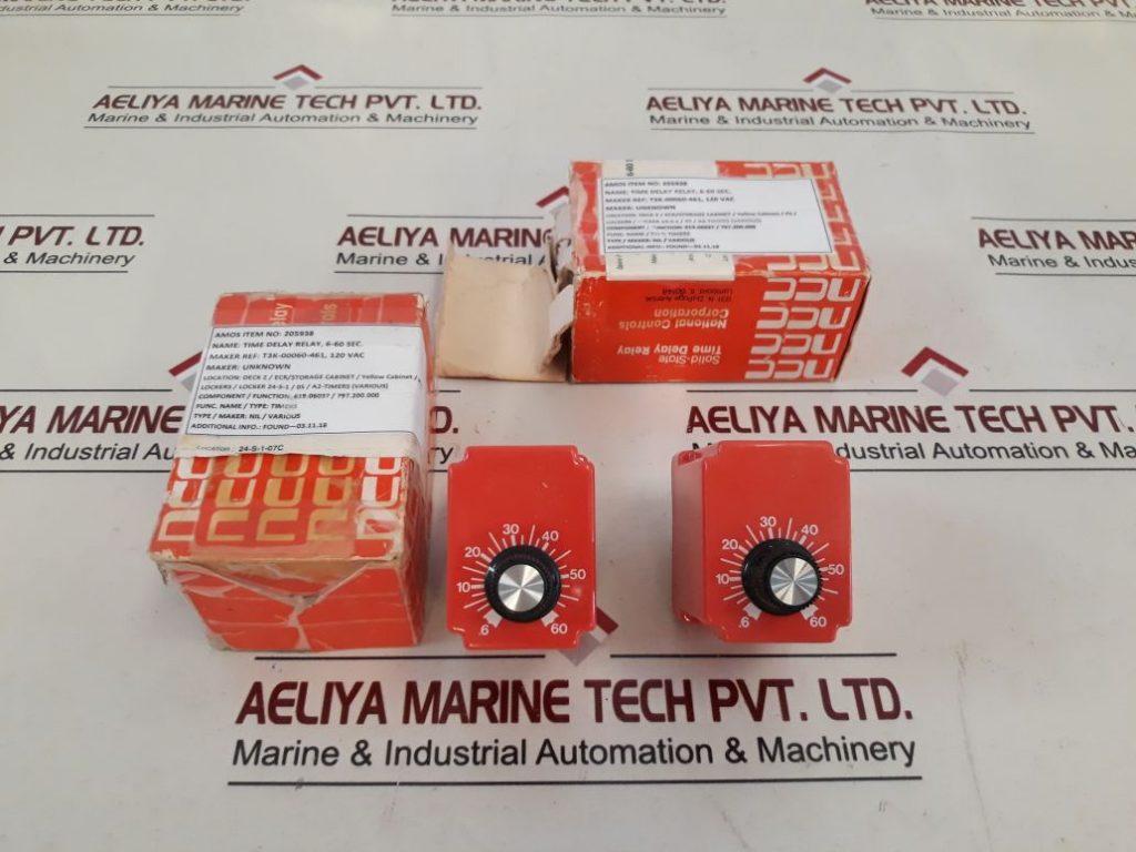 NCC T3K-60-461 SOLID STATE TIMER 6-60 SEC - Aeliya Marine
