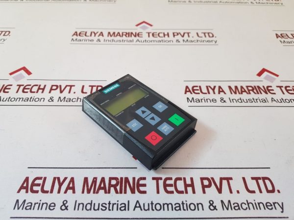 SIEMENS SINAMICS BOP-2 OPERATOR PANEL 6SL3255-0AA00-4CA1 - Aeliya Marine