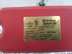 SYSTEM SENSOR WFD60 FLOW SWITCH - Aeliya Marine