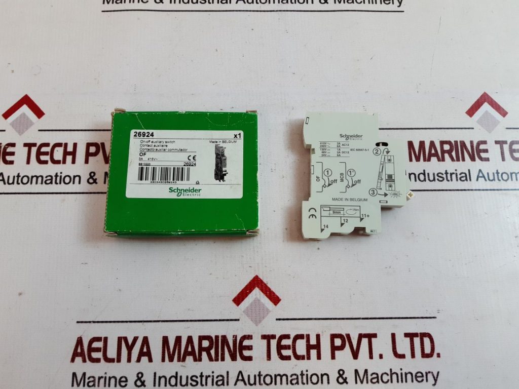SCHNEIDER ELECTRIC 26924 AUXILIARY SWITCH MULTI 9 - Aeliya Marine