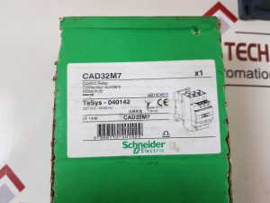 SCHNEIDER ELECTRIC/TELEMECANIQUE CAD32M7 CONTROL RELAY 220VCA 50/60HZ ...
