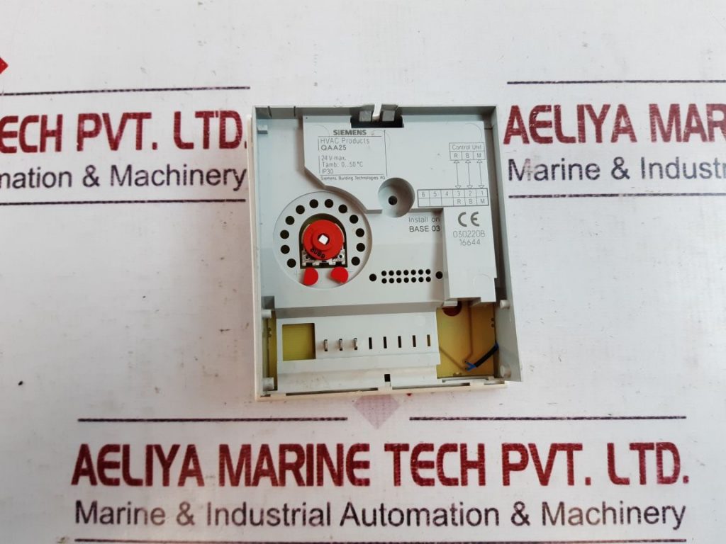 SIEMENS QAA25 ROOM TEMPERATURE SENSOR IP30 - Aeliya Marine