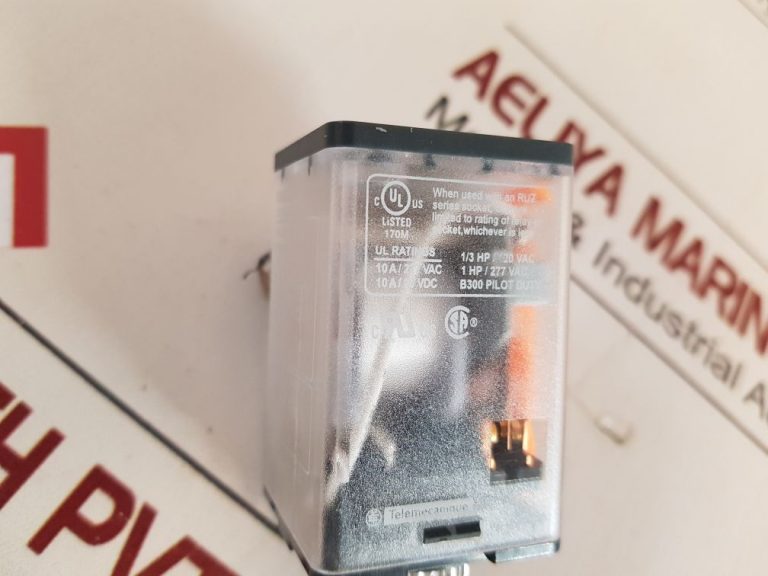 TELEMECANIQUE SCHNEIDER ELECTRIC RUMC31P7 UNIVERSAL RELAY - Aeliya Marine