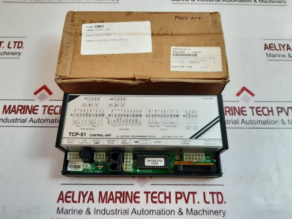 TORMAX KAU.0002 CONTROL UNIT TCP-51 - Aeliya Marine
