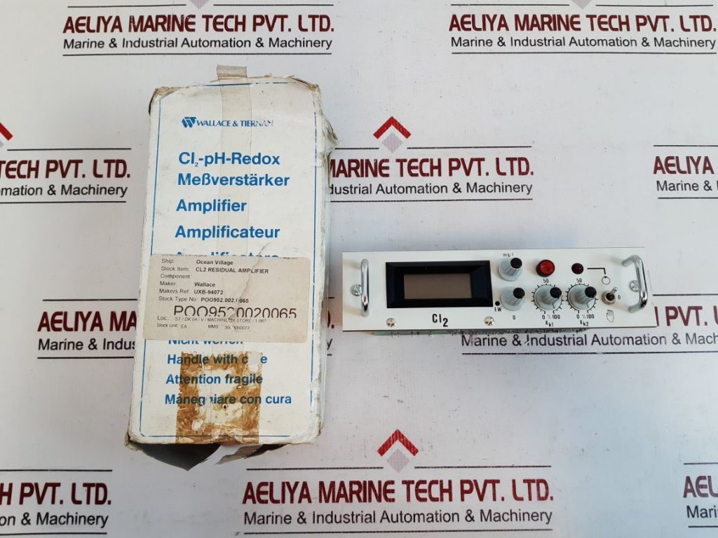 WALLACE & TIERNAN CL2 RESIDUAL AMPLIFIER UXB-94072 - Aeliya Marine