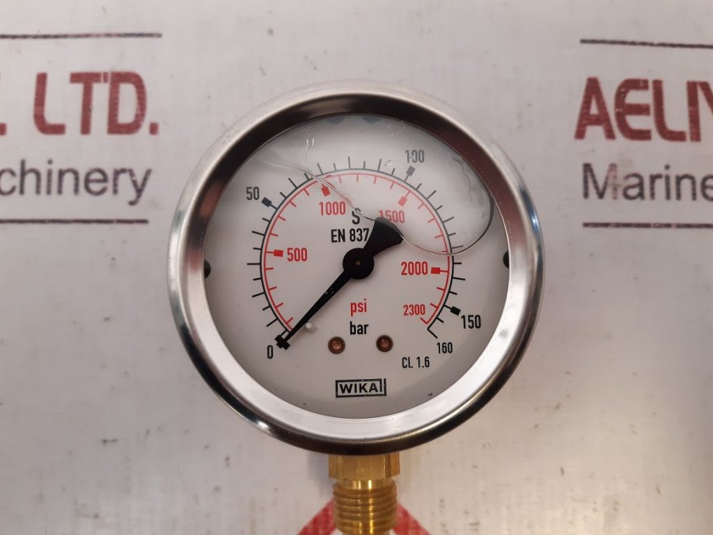 WIKA 213.53.063 160 BAR PRESSURE GAUGE - Aeliya Marine