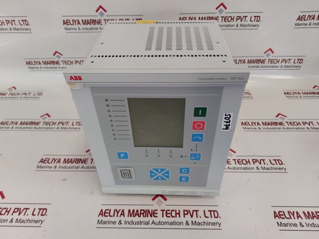 ABB RET541 TRANSFORMER TERMINAL REV A - Aeliya Marine