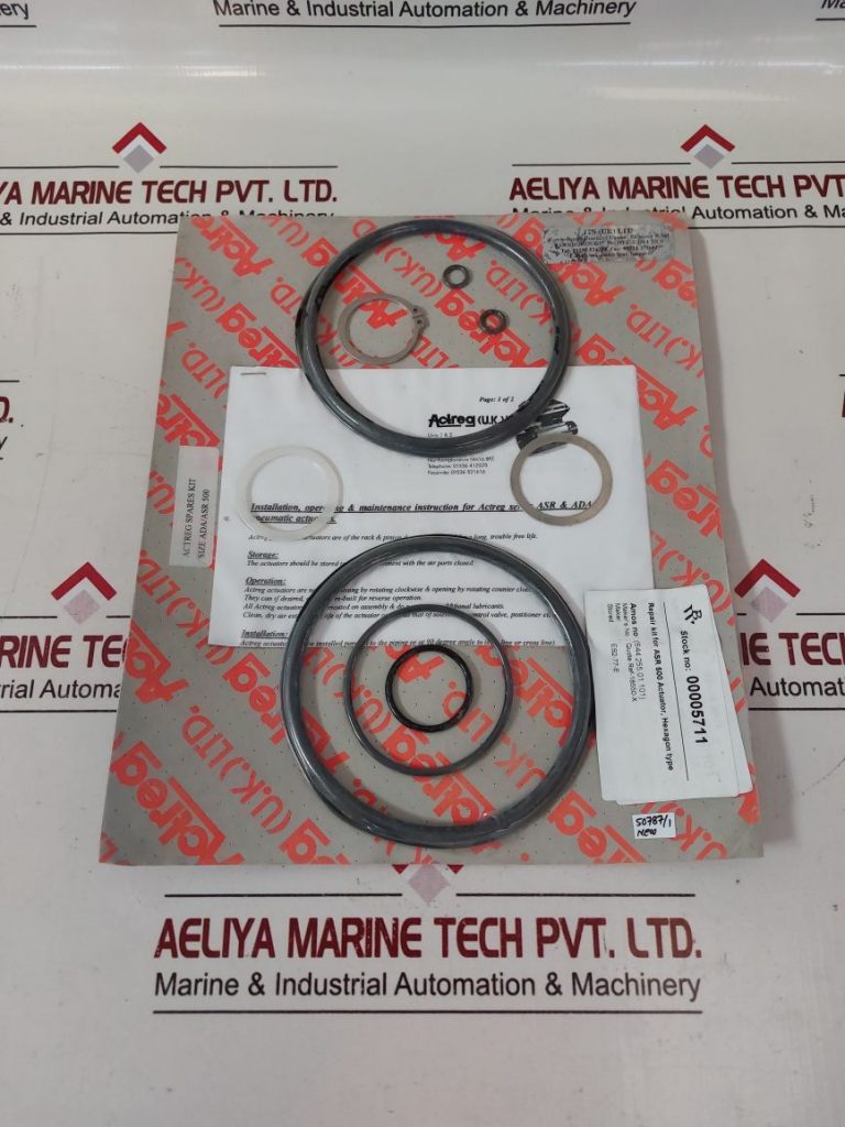 ACTREG ADA/ASR 500 ACTUATOR REPAIR KIT - Aeliya Marine