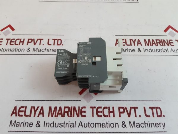 ABB CA5-01 AUXILIARY CONTACT BLOCK WITH CONNECTOR - Aeliya Marine