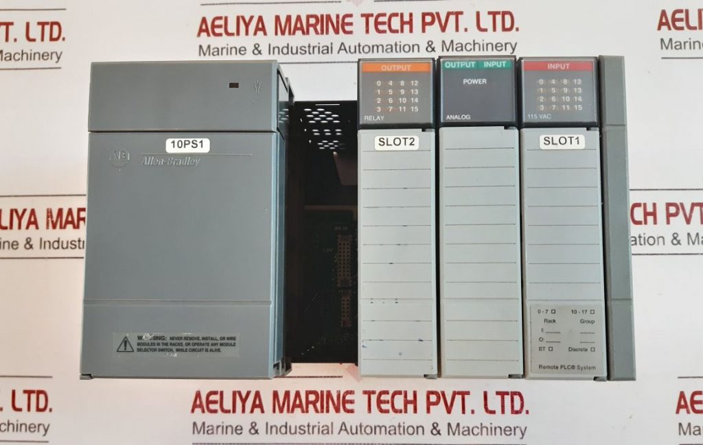 ALLEN-BRADLEY 1746-P2 4-SLOT RACK POWER SUPPLY – Aeliya Marine Tech