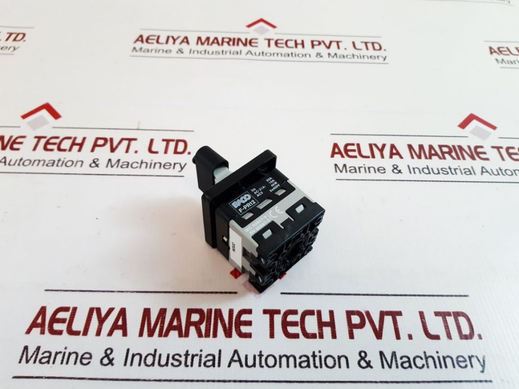 BACO F-PR12 ROTARY CAM SWITCH 690 VAC - Aeliya Marine
