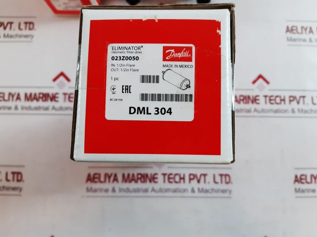 DANFOSS DML304 HERMETIC FILTER DRIER - Aeliya Marine