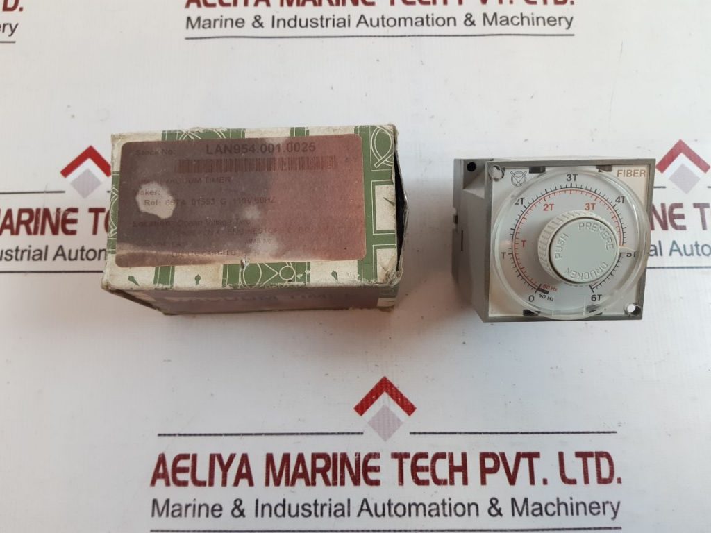 FIBER VACUUM TIMER 0 TO 6T 50 HZ - Aeliya Marine