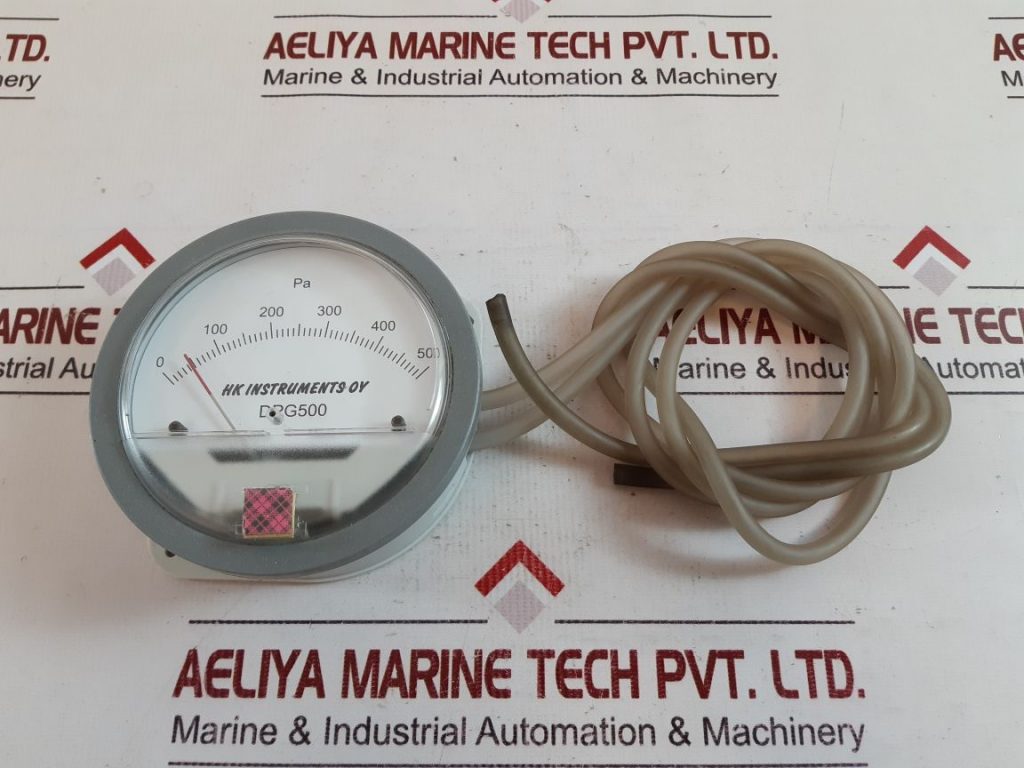 HK INSTRUMENTS DPT 500 DIFFERENTIAL PRESSURE GAUGE - Aeliya Marine