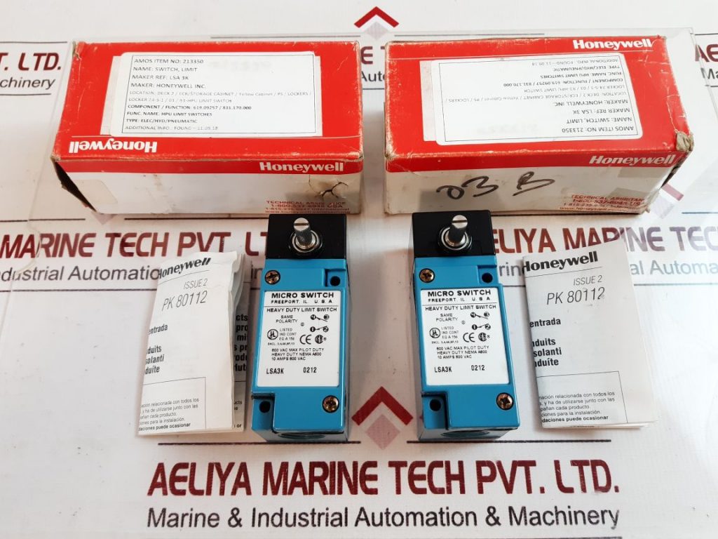 HONEYWELL LSA3K MICRO SWITCH 600 VAC - Aeliya Marine