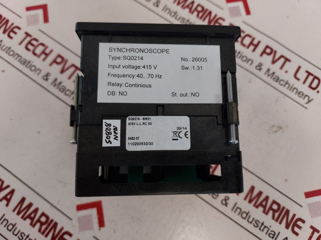 ISKRA SQ0214 SYNCHROSCOPE SYNCHRONIZATION METER - Aeliya Marine