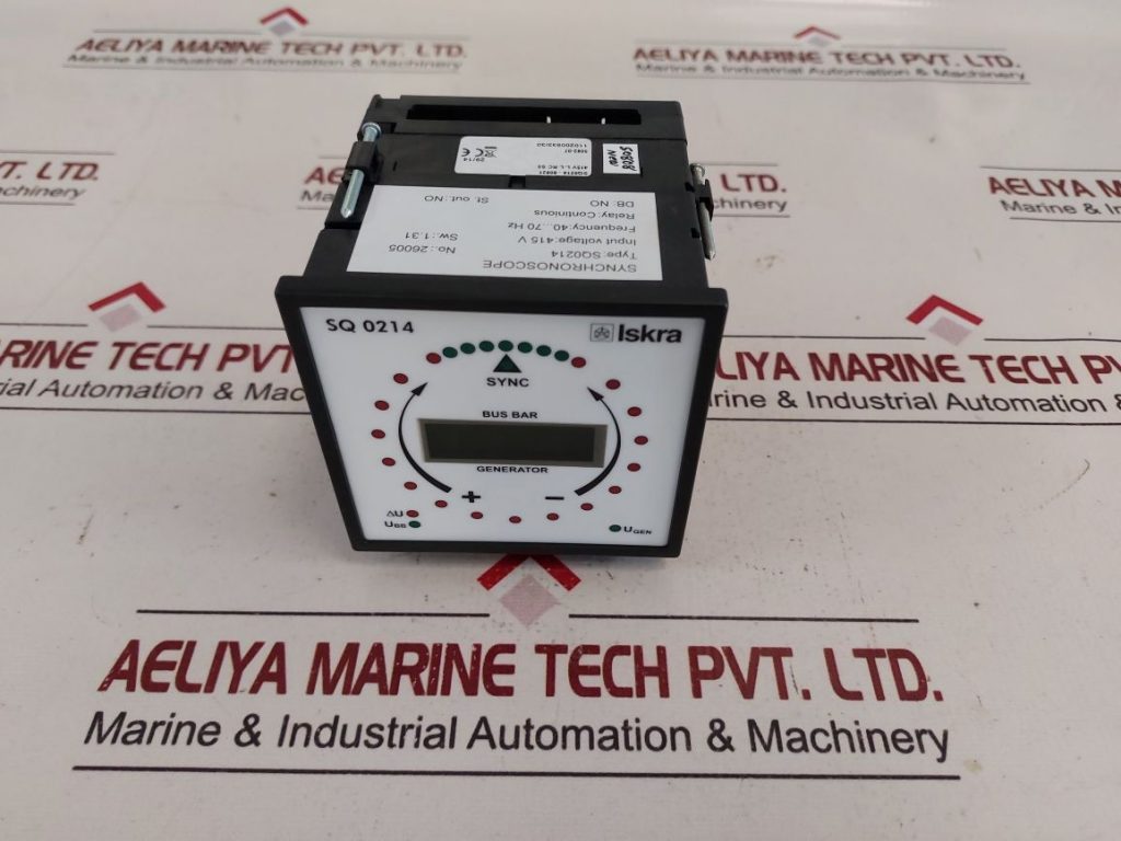 ISKRA SQ0214 SYNCHROSCOPE SYNCHRONIZATION METER - Aeliya Marine