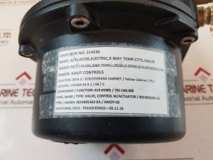 KEYSTONE TYCO VALVES & CONTROLS 778-006 ELECTRIC ACTUATOR - Aeliya Marine