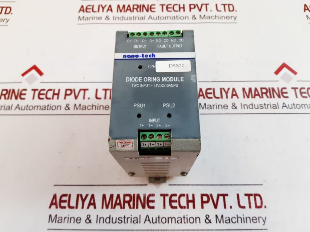 NANDI POWERTRONICS 24VDC/10AMPS DIODE ORING MODULE - Aeliya Marine