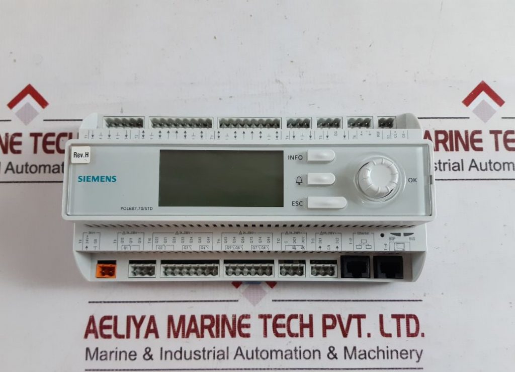 SIEMENS POL687.70/STD PROGRAMMABLE CONTROLLER S55396-C877-A100 - Aeliya ...