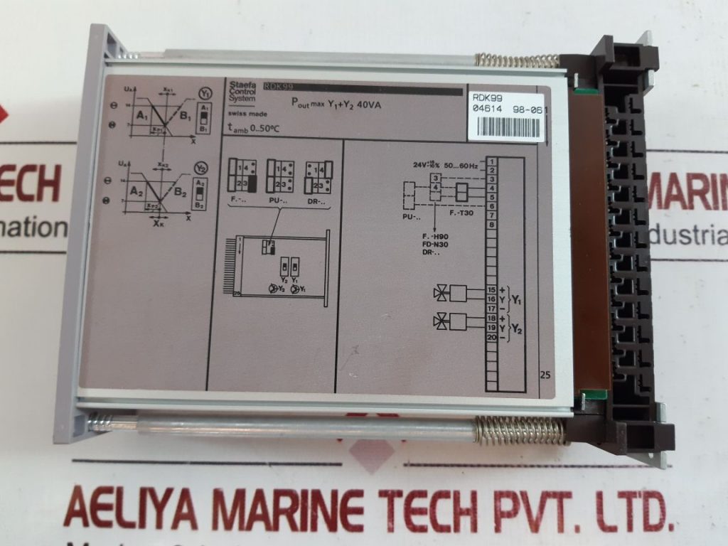 STAEFA CONTROL SYSTEM RDK 99 CONTROL BOARD - Aeliya Marine Tech
