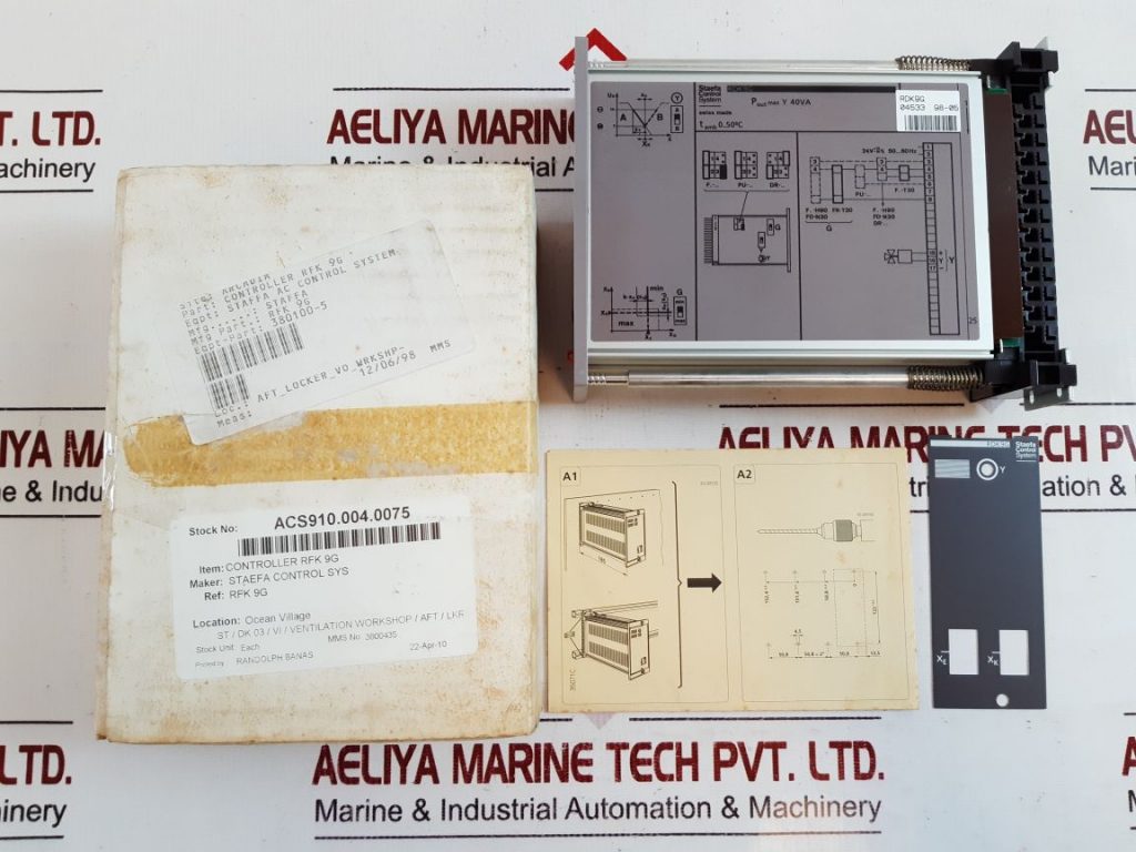 STAEFA CONTROL SYSTEM RDK9G CONTROLLER RFK 9G - Aeliya Marine