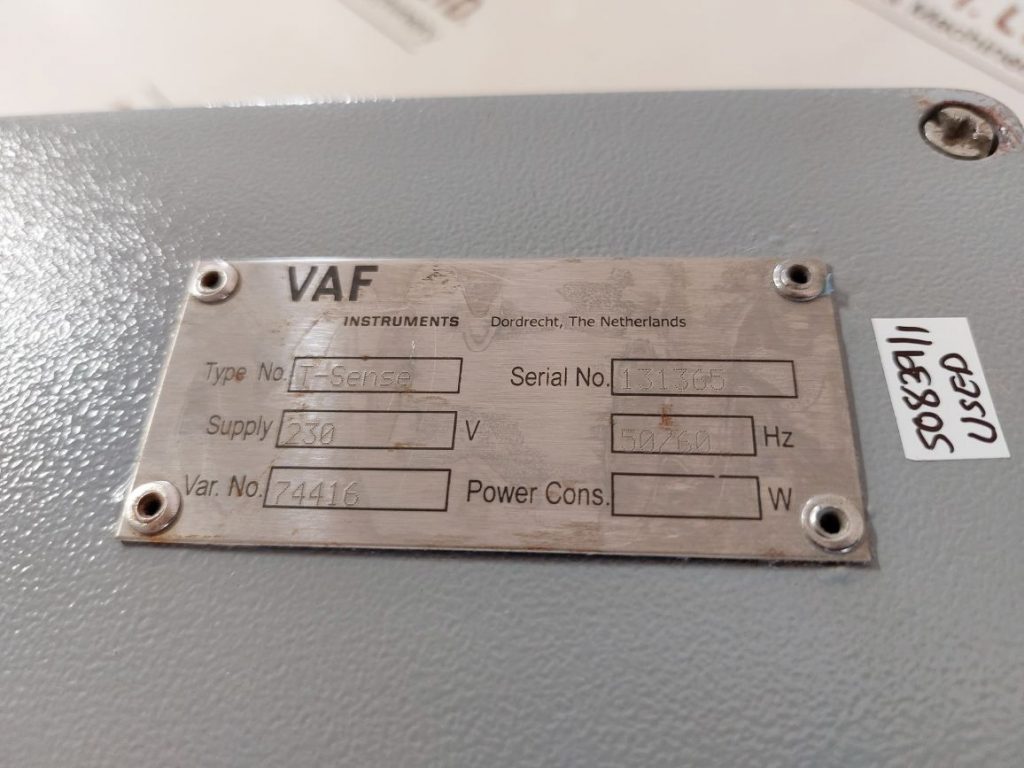 VAF INSTRUMENTS T-SENSE TORQUE MEASURING SYSTEM - Aeliya Marine