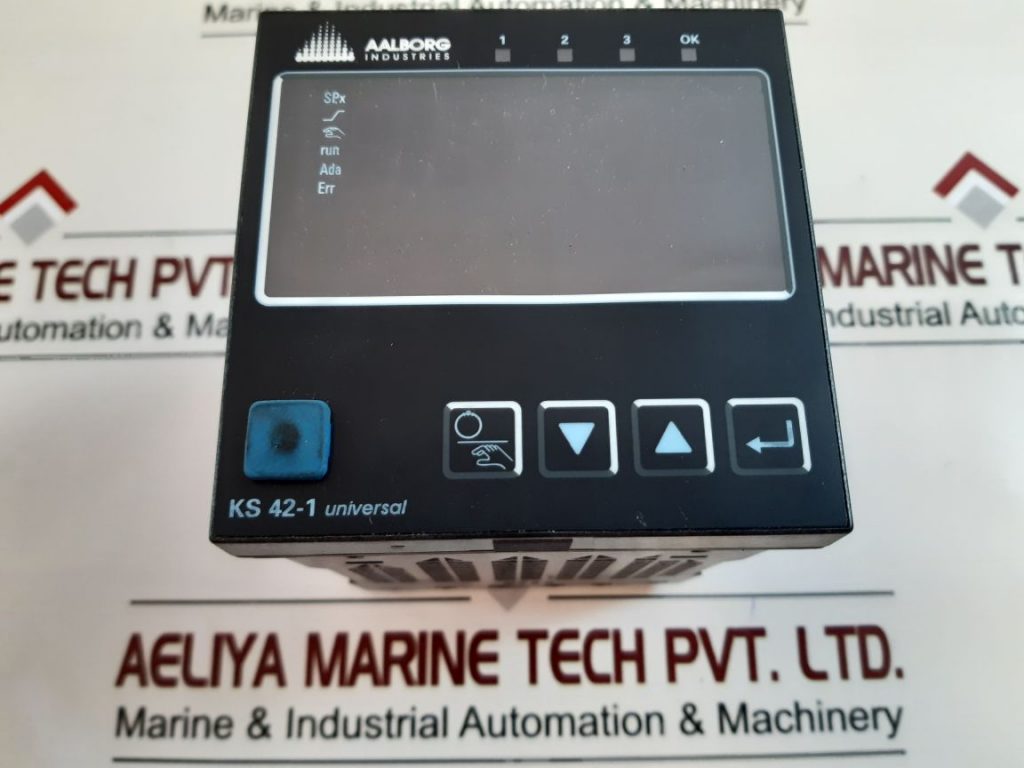 AALBORG INDUSTRIES KS42-112-0009E-G54 TEMPERATURE CONTROLLER 2A ...
