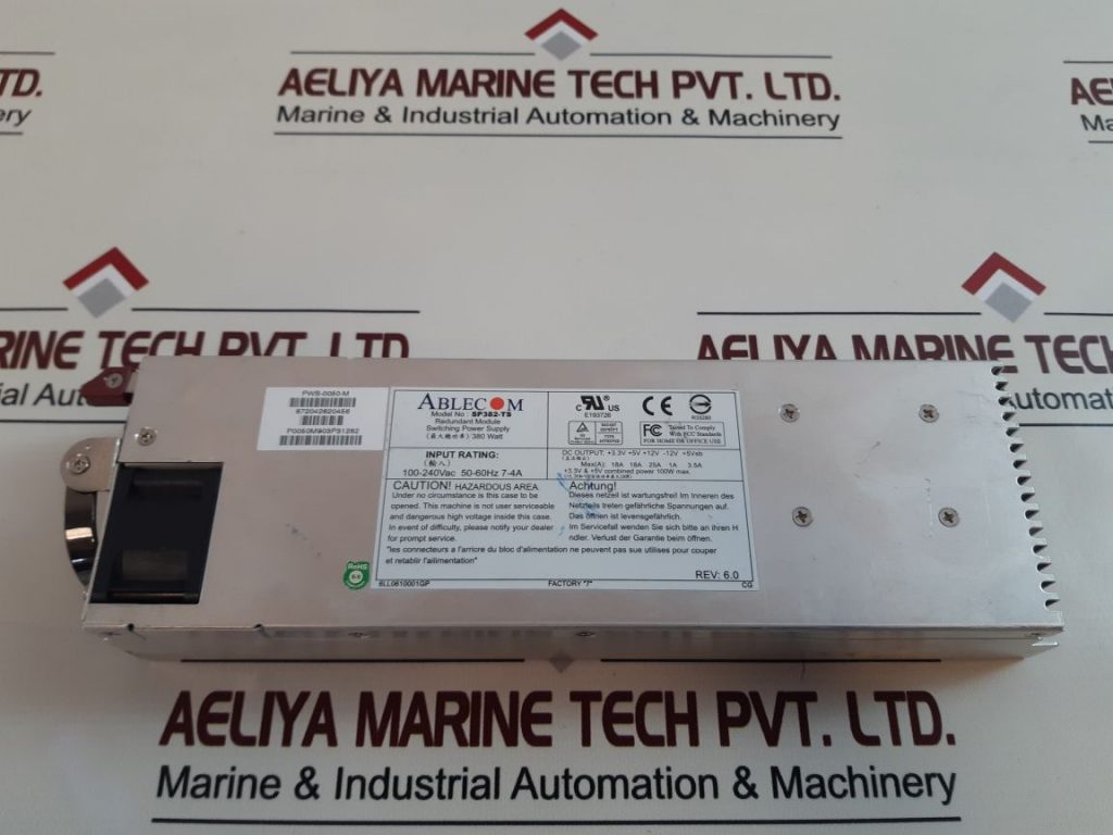 ABLECOM SP382-TS POWER SUPPLY - Aeliya Marine