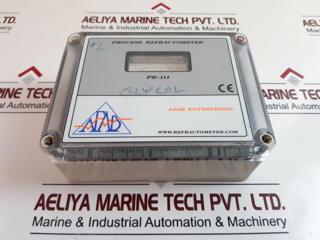 AFAB PR-111 PROCESS REFRACTOMETER - Aeliya Marine
