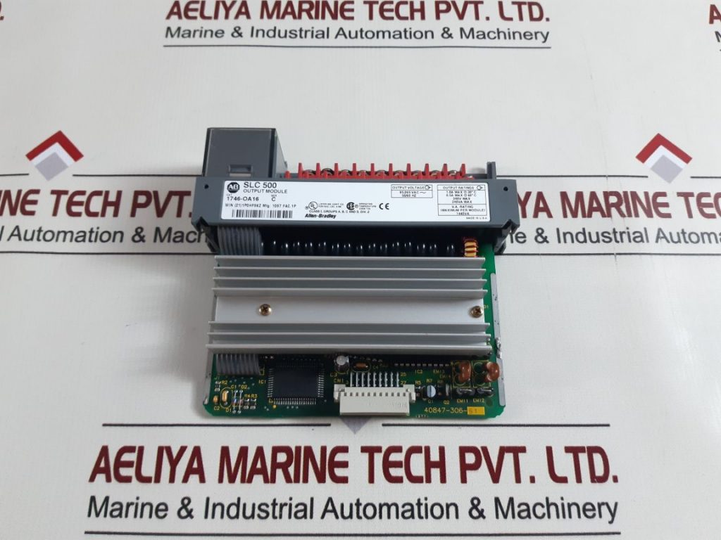 ALLEN-BRADLEY 1746-OA16 OUTPUT MODULE SER C - Aeliya Marine
