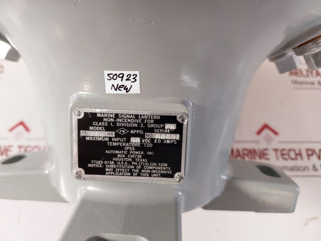PHAROS MARINE AUTOMATIC POWER 8087-0171/6658 APCL 5 FLASHCHANGER WITH ...
