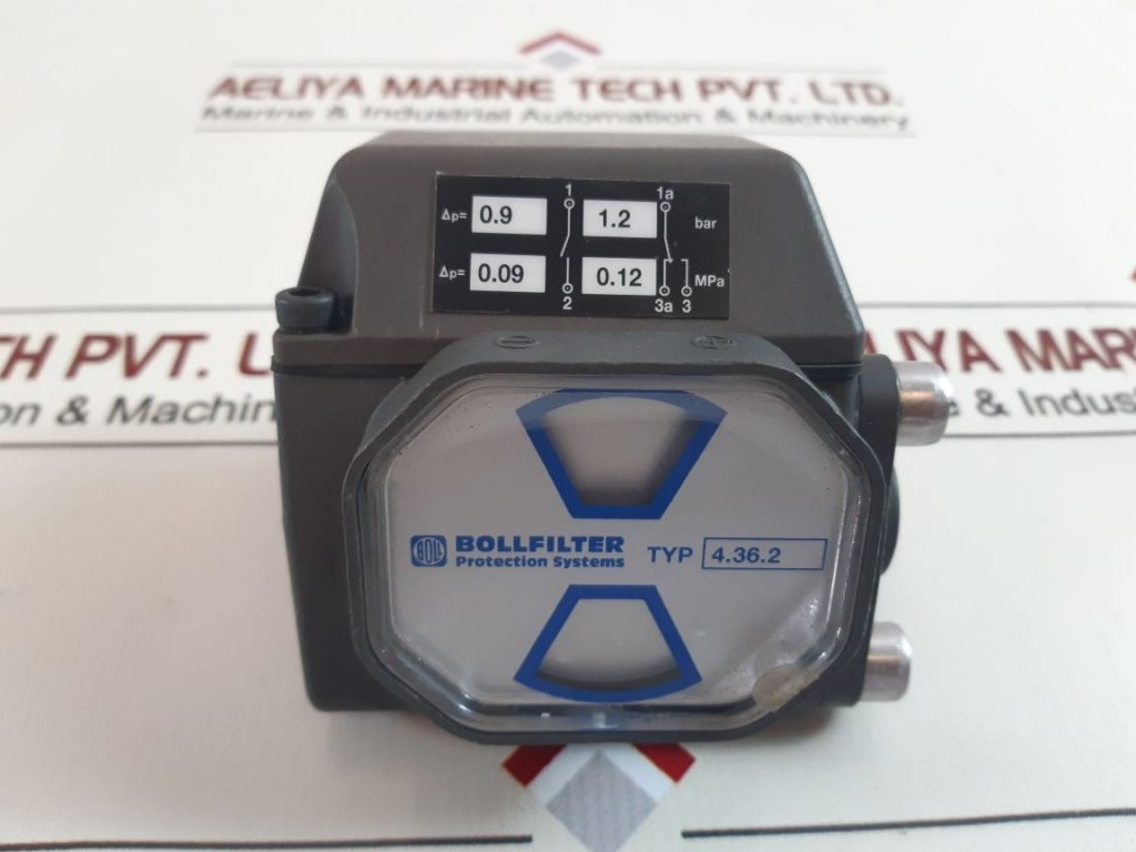 BOLLFILTER 4.36.2 DIFFERENTIAL PRESSURE INDICATOR - Aeliya Marine