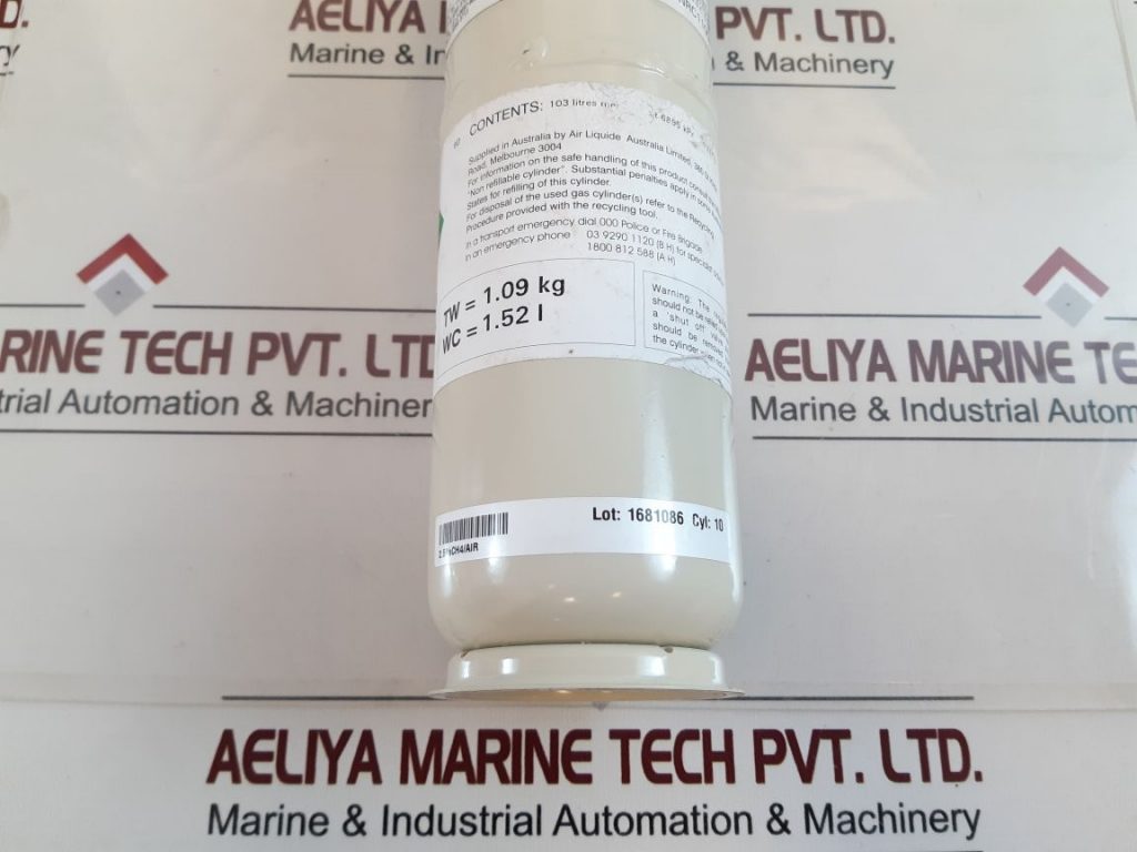 CALGAZ UN1956 STEEL CYLINDER - Aeliya Marine