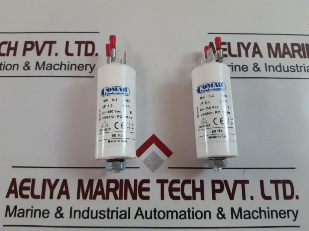COMAR CONDENSATORI MK 6.3 -450 CAPACITOR - Aeliya Marine