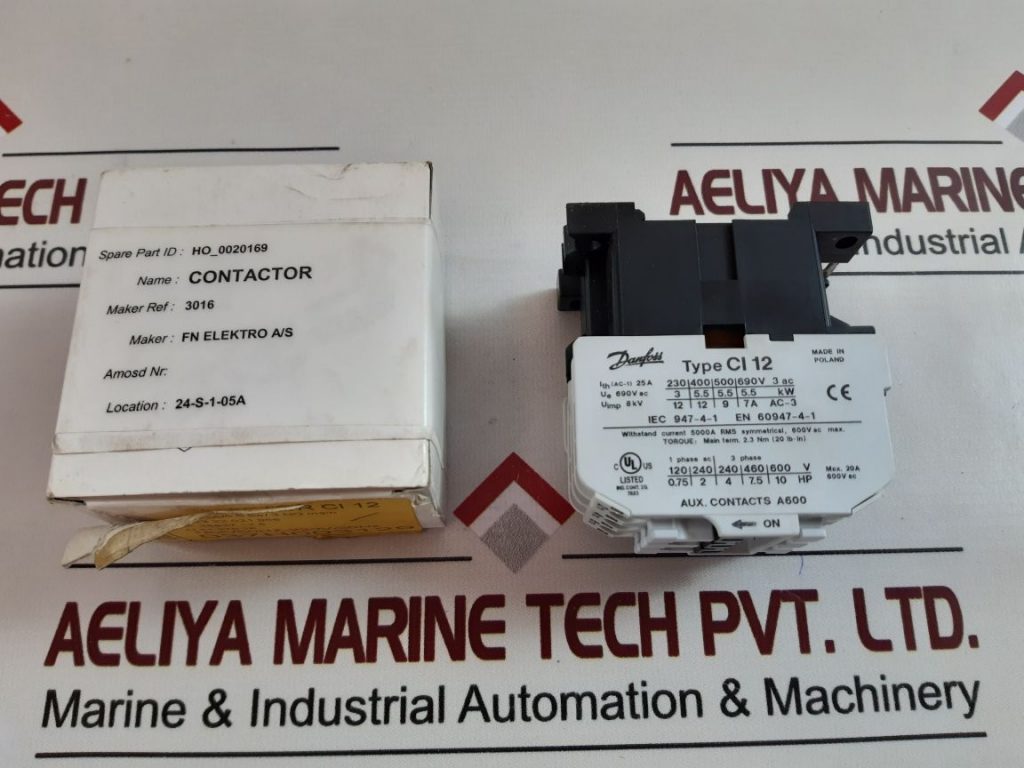 DANFOSS CI 12 CONTACTOR - Aeliya Marine