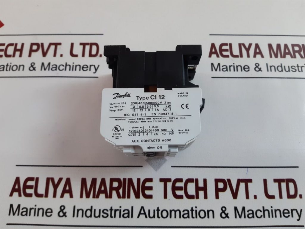 DANFOSS CI 12 CONTACTOR - Aeliya Marine