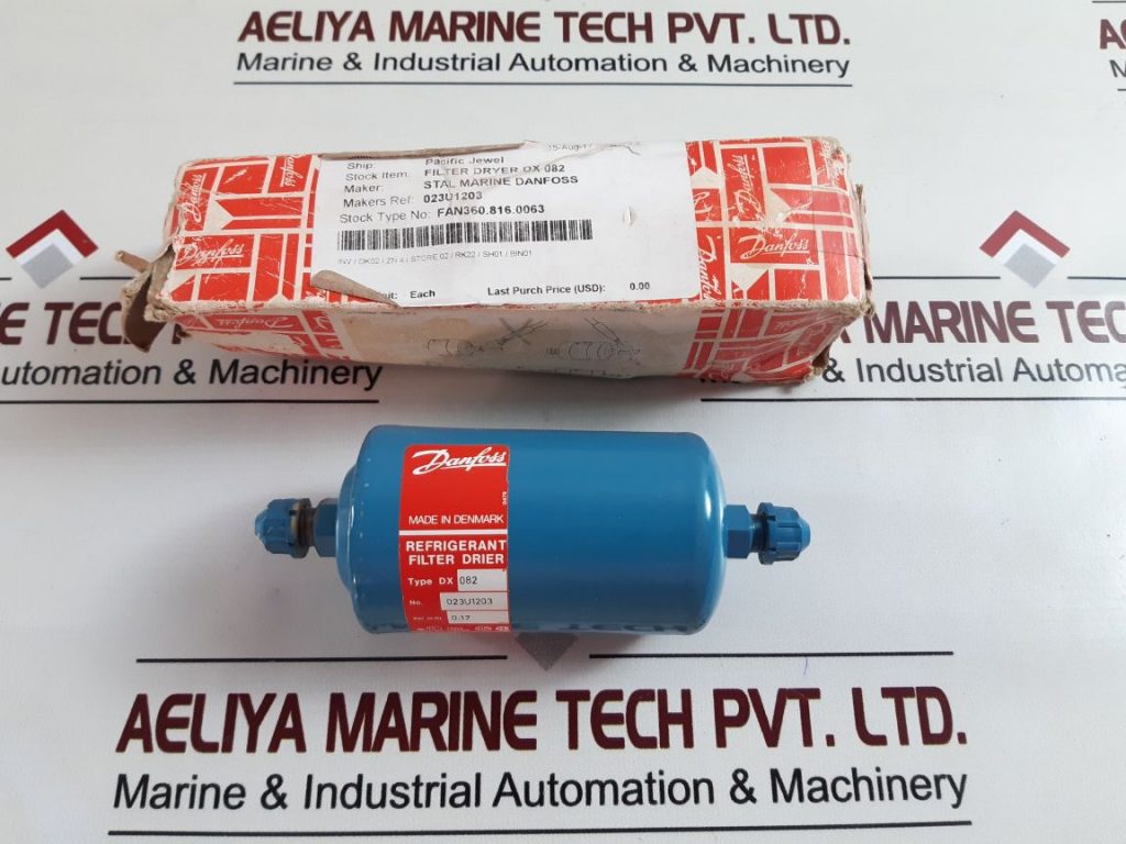 DANFOSS DX 082 REFRIGERANT FILTER DRIER - Aeliya Marine