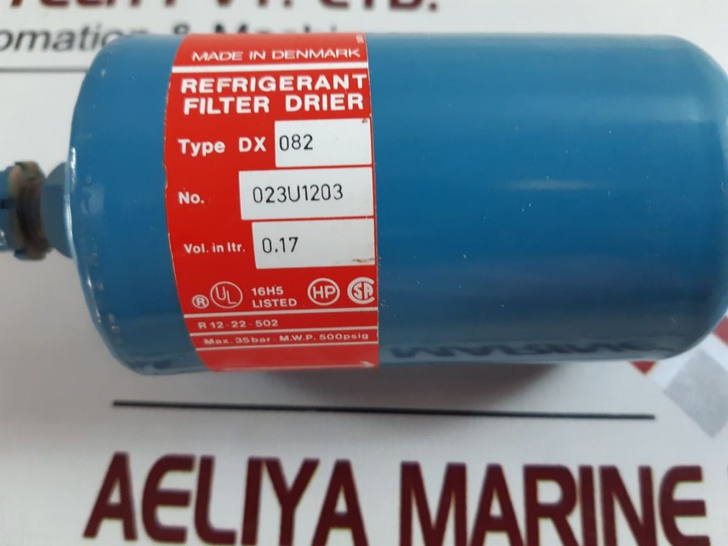 DANFOSS DX 082 REFRIGERANT FILTER DRIER - Aeliya Marine