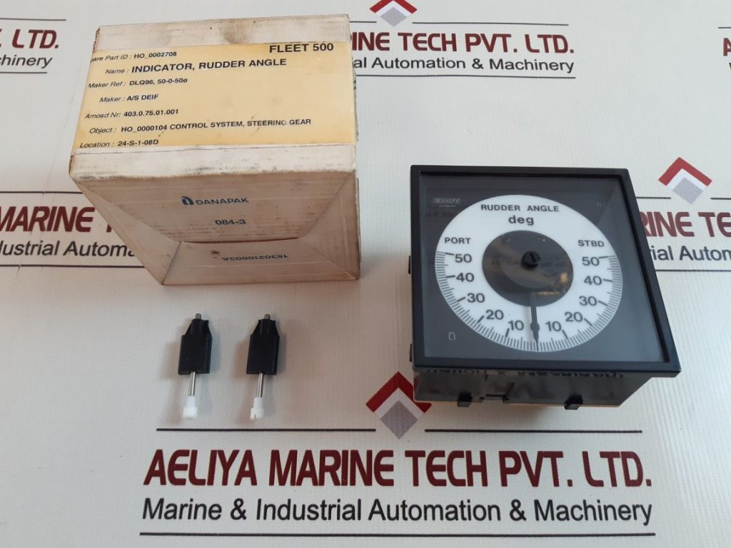 EMRI DLQ96 50-0-50Ø RUDDER ANGLE INDICATOR - Aeliya Marine