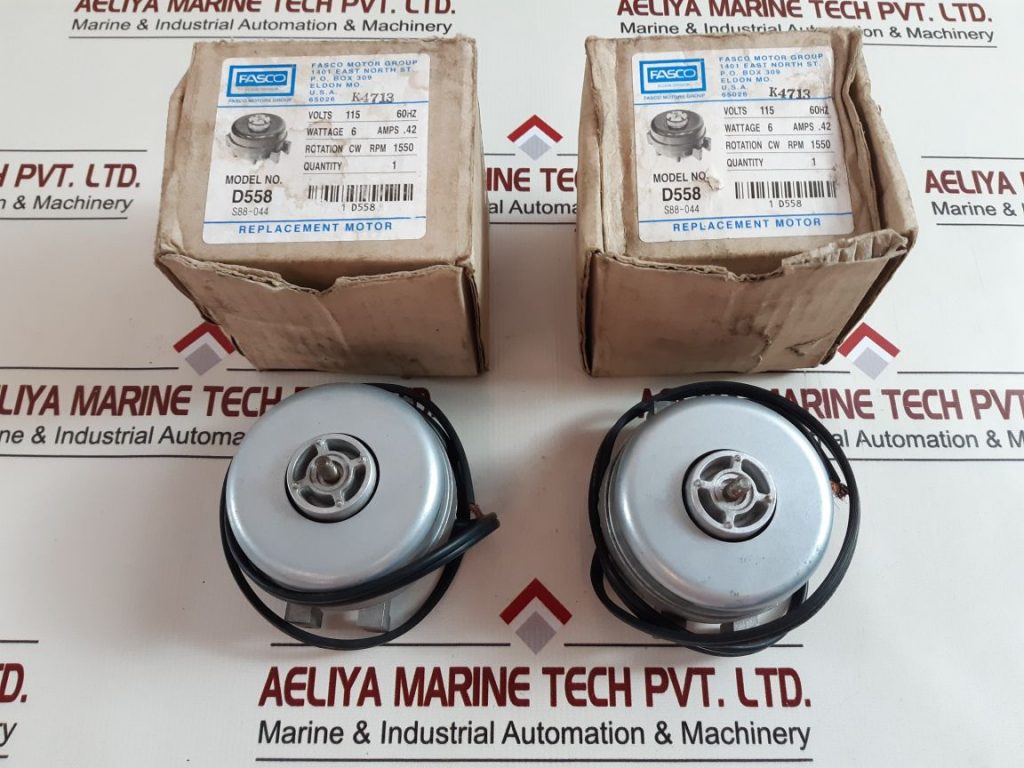 FASCO D558 ELECTRIC MOTOR 115V - Aeliya Marine