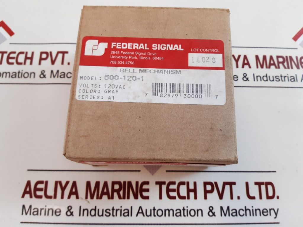 FEDERAL SIGNAL 500-120-1 BELL MECHANISM - Aeliya Marine