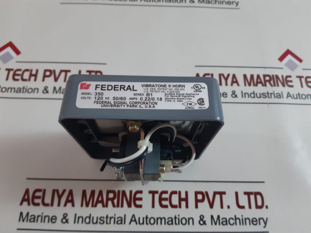 FEDERAL SIGNAL 350-120-30 VIBRATONE HORN B1 - Aeliya Marine