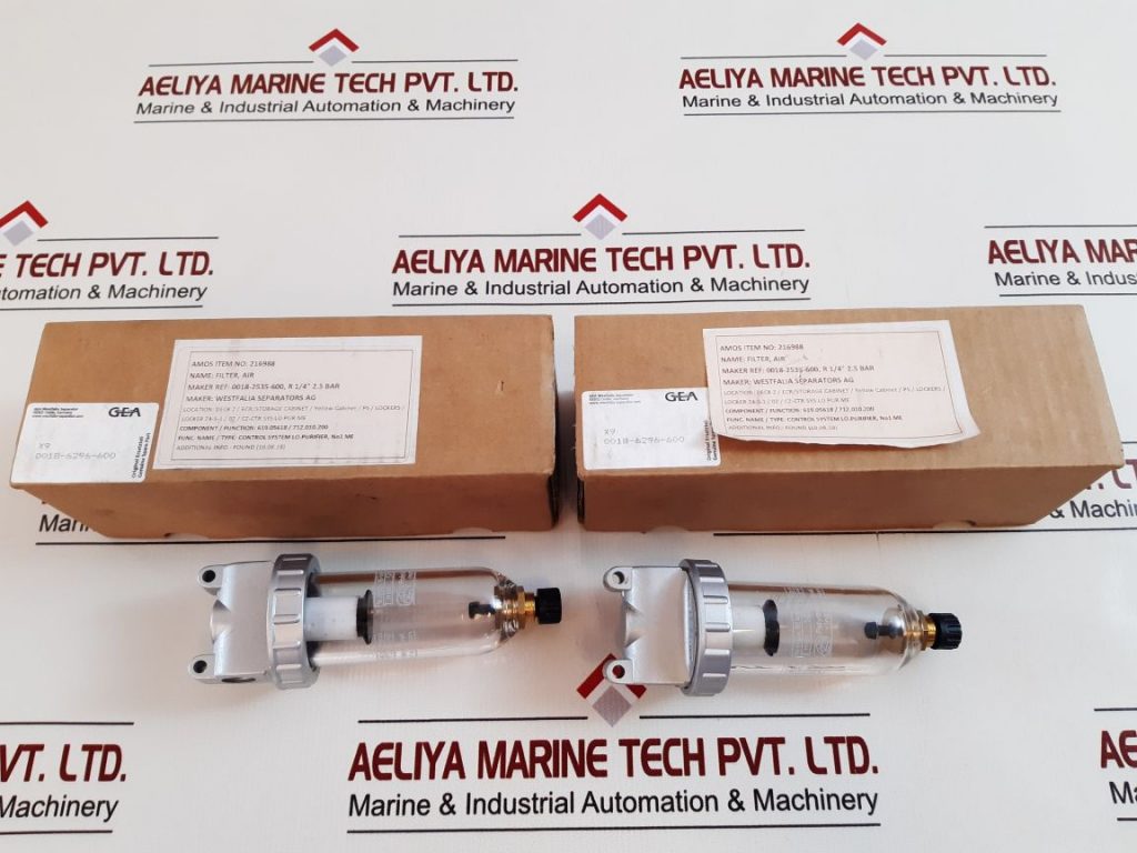 GEA PE MAX 16BAR - 230PSI AIR PREPARATION UNIT FILTER - Aeliya Marine