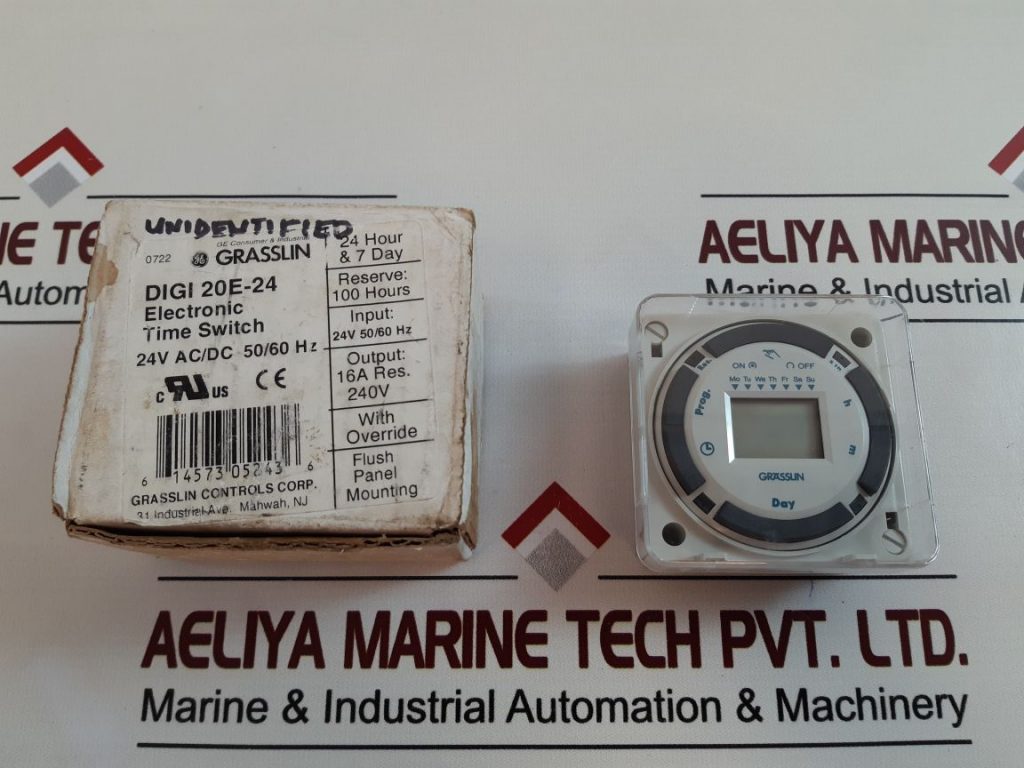 GRASSLIN GE DIGI 20E-24 TIME SWITCH – Aeliya Marine Tech